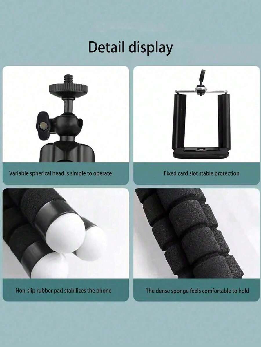 Octopus Mobile Phone Photography Stand Portable Desktop Lazy Tripod ...