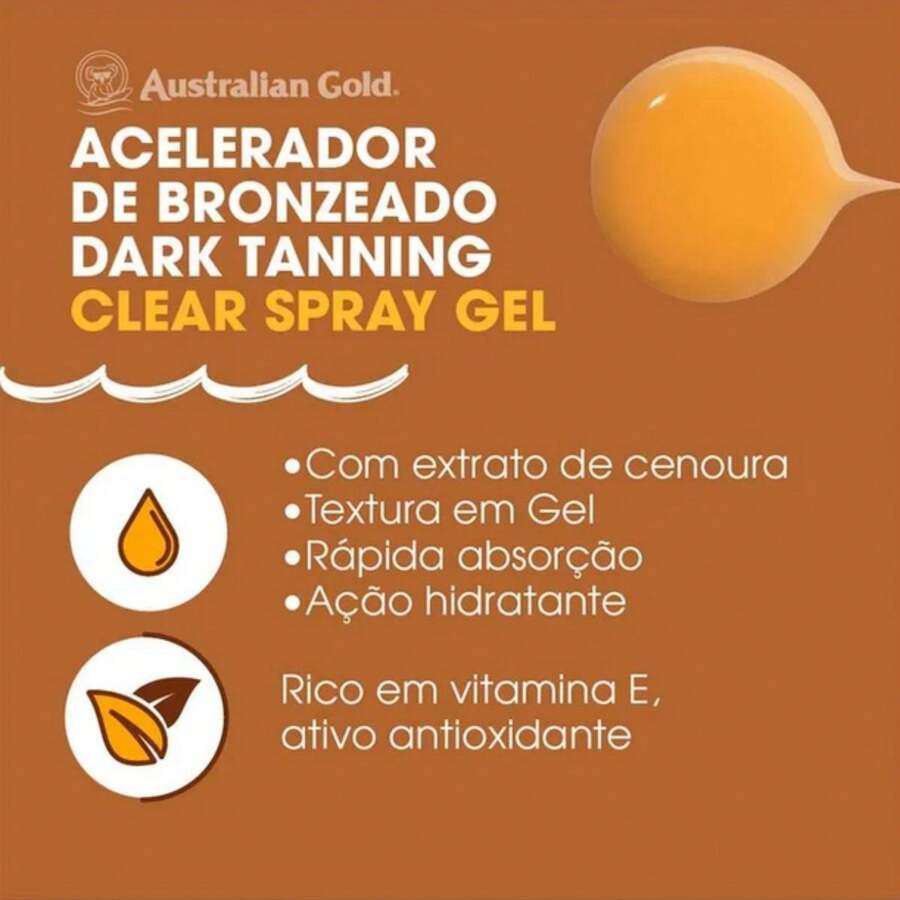 Biosine Complex Acelerador Bronzer 125g - Australian Gold | SHEIN Brasil