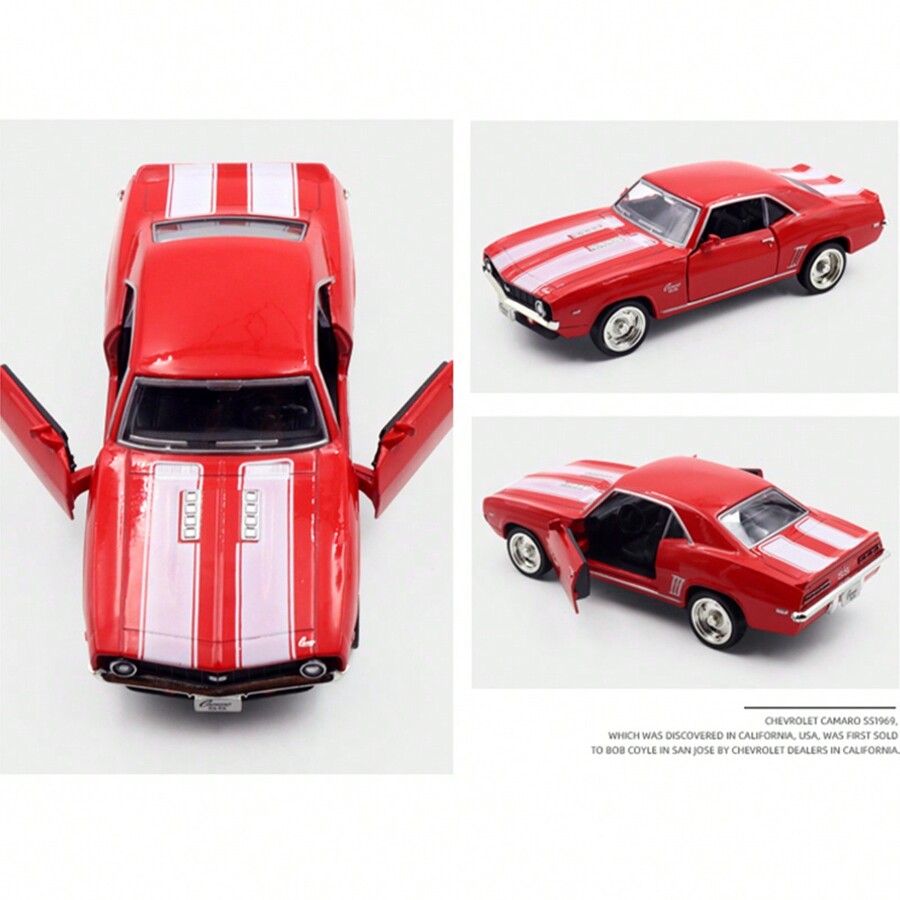 Makeda MAKEDA Coches a escala 1/36, Modelos de Coche 1969 Camaro SS ...