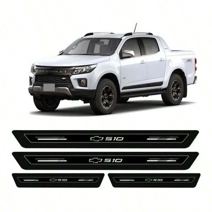 Kit 8 Pieces Premium Door Protective Sill Gm S10 2020 2021 | Mode de ...