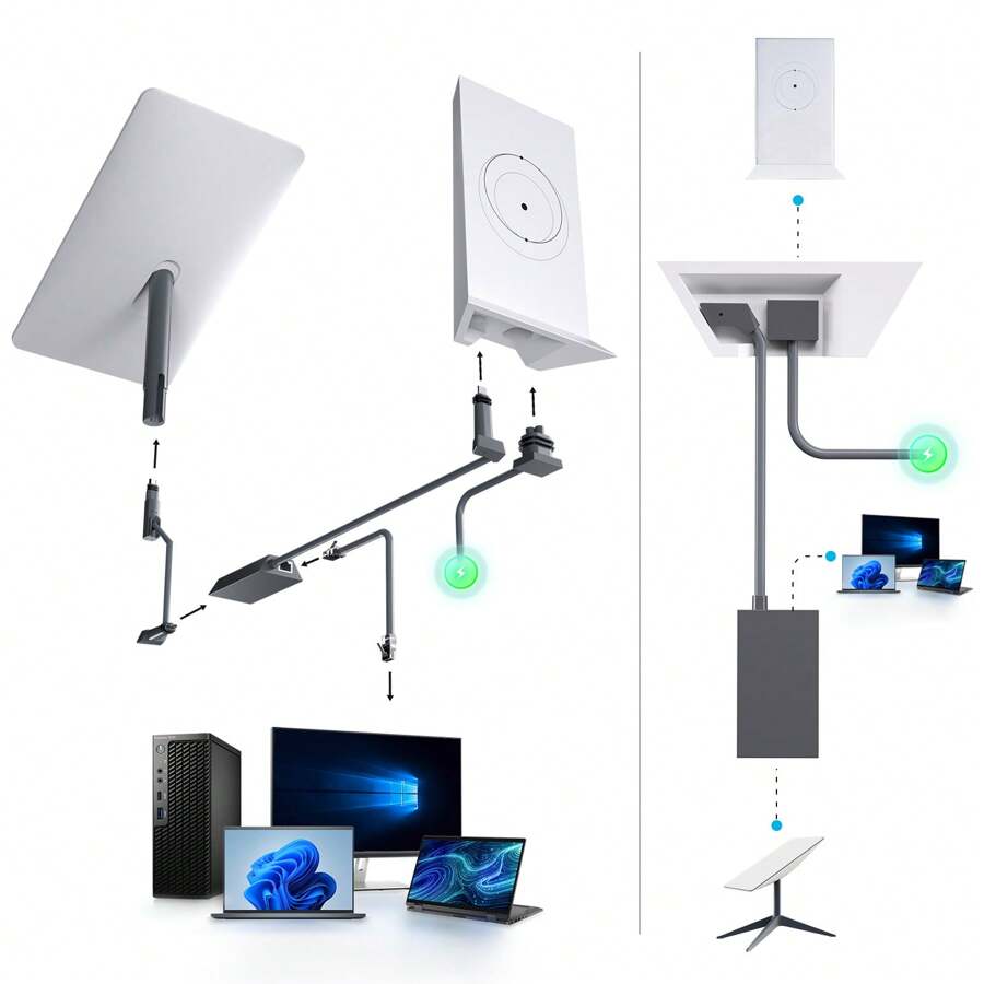 Fonken Starlink V2 Ethernet Adapter RJ45 Dish Female To Router Male For ...