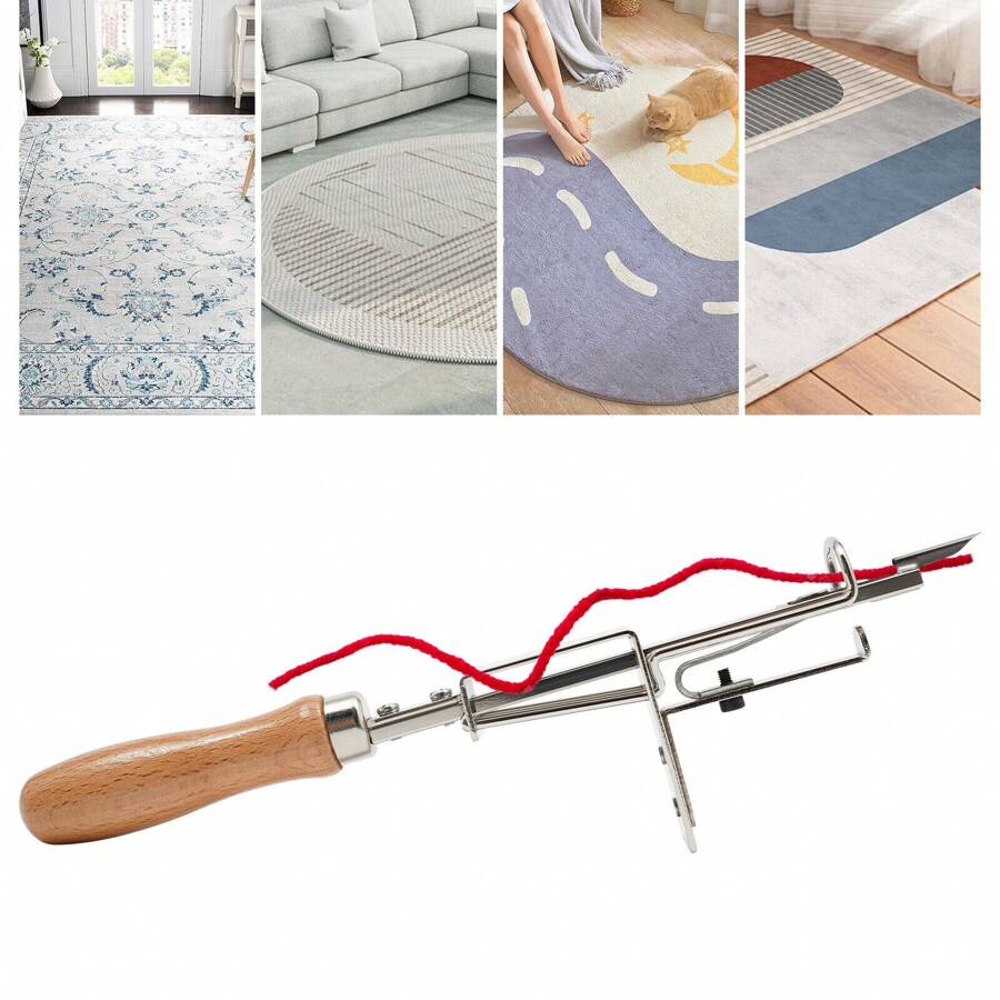 XIANXUS Manual Tufting Tool Kit Carpet Tufting Tool Adjustable Height ...