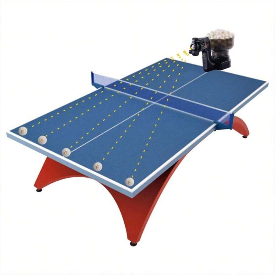 Table Tennis Robot Ping Pong Ball Machine Automatic Table Tennis ...