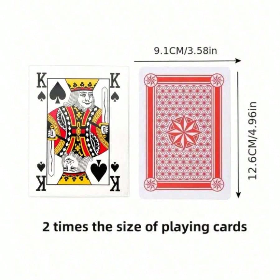 54 Oversized Playing Cards, Large Playing Cards, Giant Wedding Cards ...