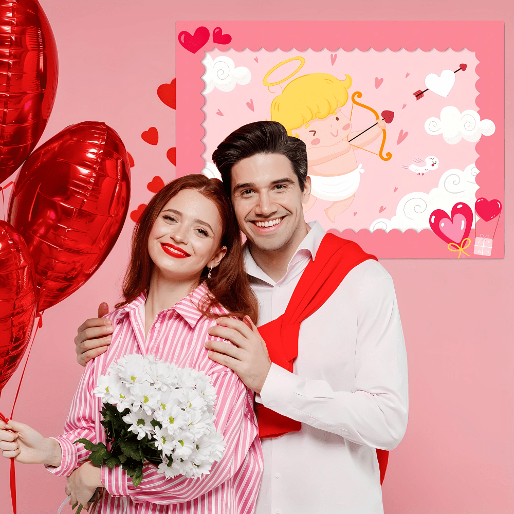 Jeu du cœur de la Saint-Valentin, jeux de bandeau amusants pour adultes ...