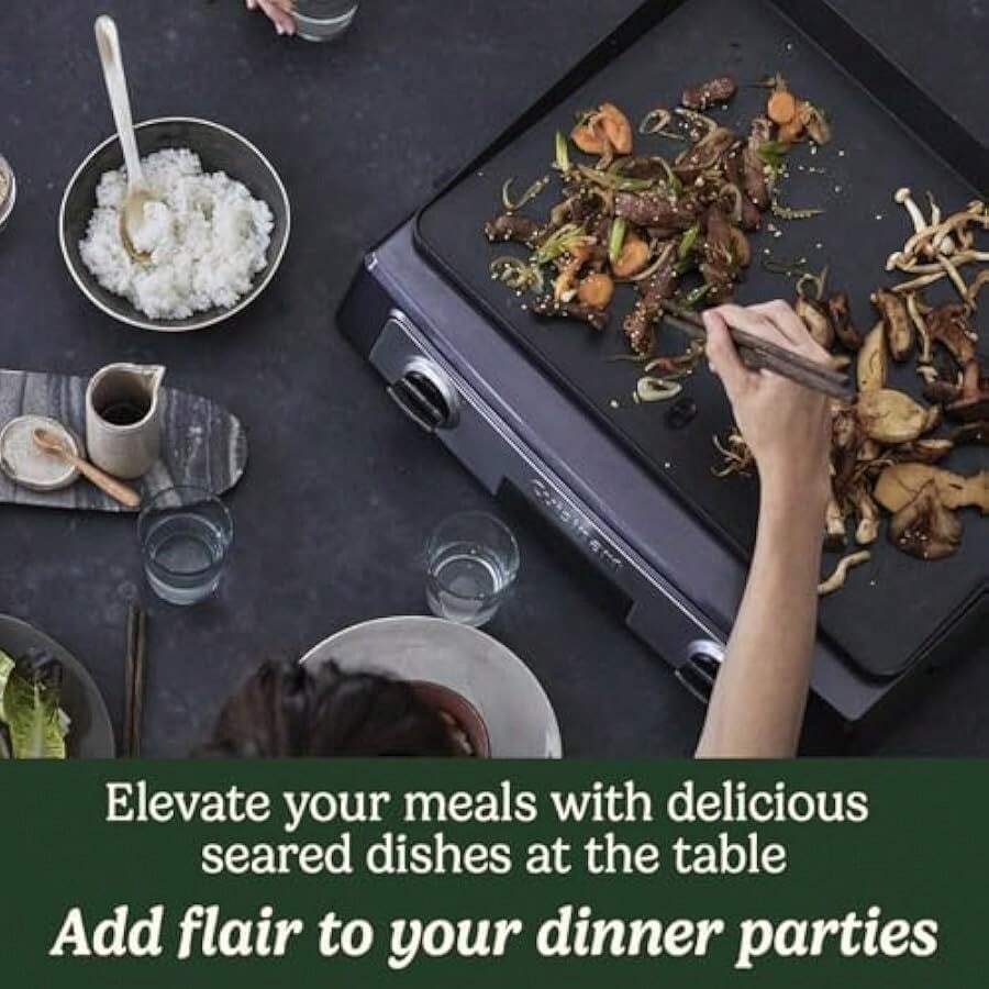 XL Electric Plancha Grill And Griddle Hot Plate For Home Use Non-Stick ...