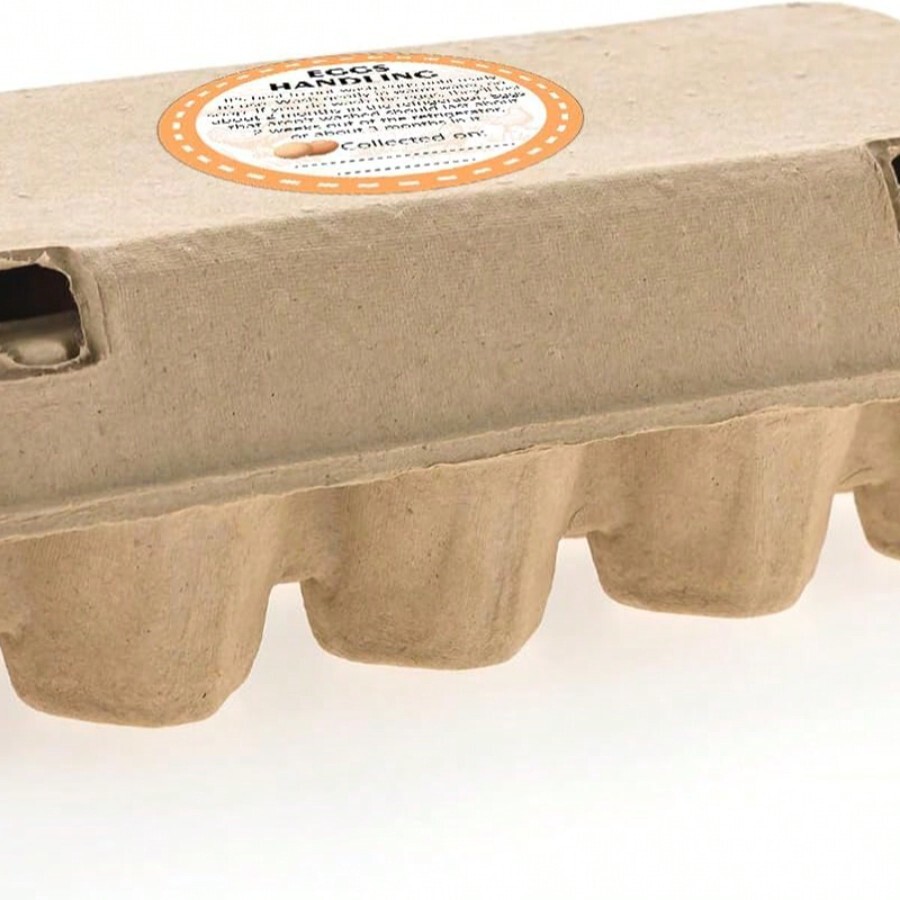 2-Inch Farm Fresh Egg Carton Labels, Writable Labels Round Egg ...