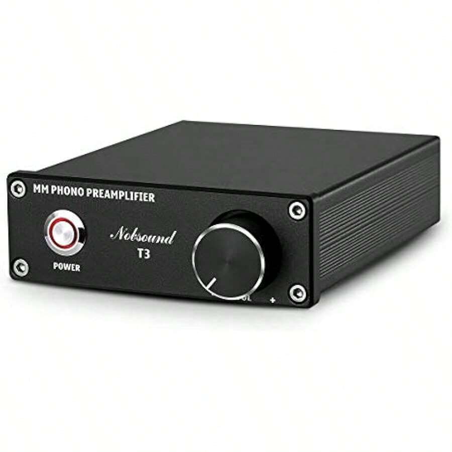 HiFi MM Phono Stage Preamp RIAA Record Player Preamplifier Turntable Amplifier Low Noise High ...