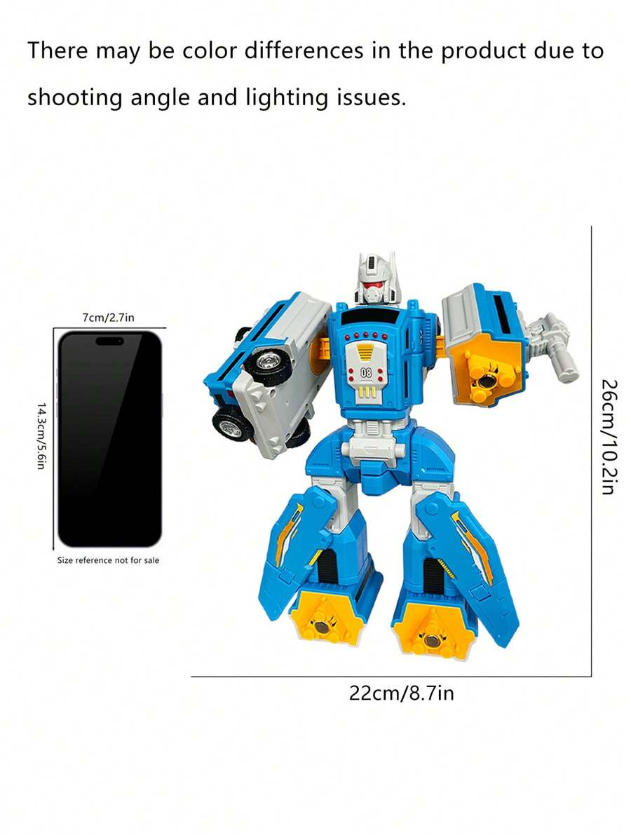 1pc Creative Assembly Transformer Robot Car Airplane Disassembly ...