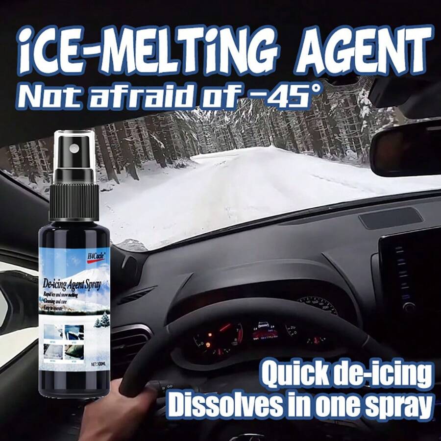 H4Cacle Car Melting Snow De-Icer Car Windshield Snow Gods Anti-Icing ...