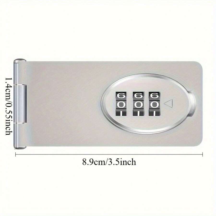1PC Mechanical Secure Your Valuables With This Metal Password Drawer ...