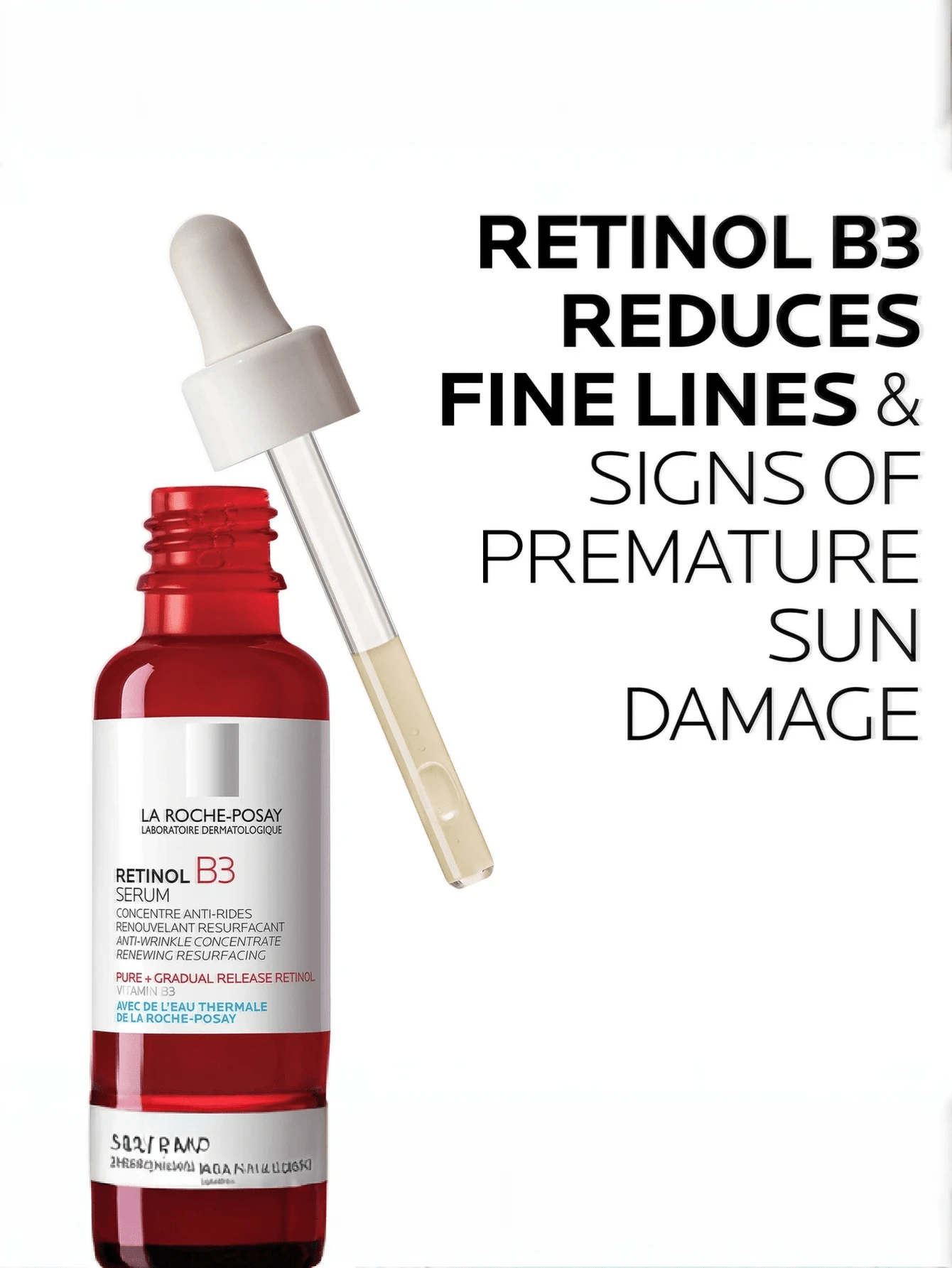 Larroche Posay Retinol B3 Serum Facial Anti-arrugas profundas y líneas ...