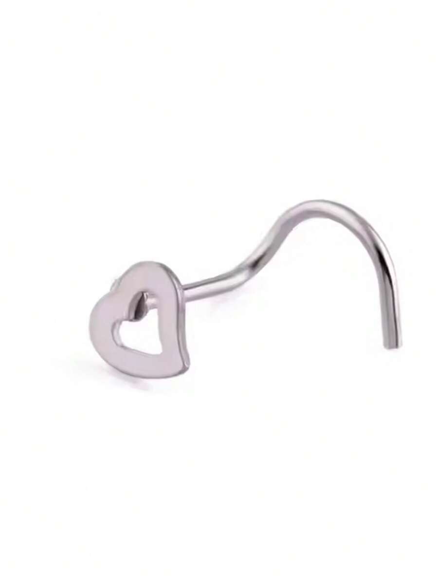 1 Piece Nose Piercing Women's Stainless Steel Nose Studs Butterfly Gold ...