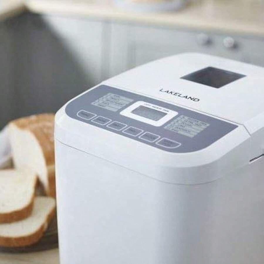 Compact 1lb Daily Loaf Bread Maker White Home Bakery Appliance Easy-Use ...
