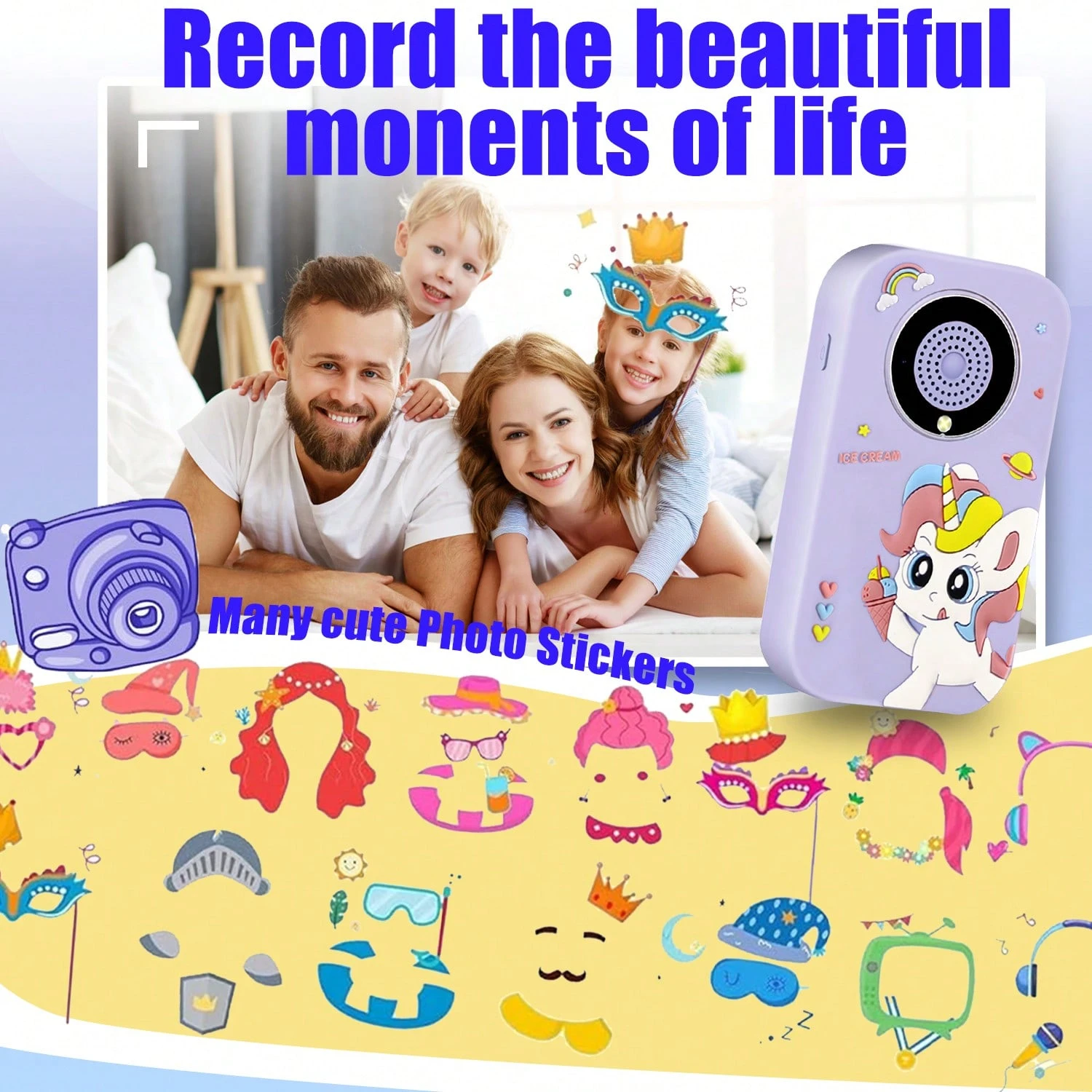 Kids Smart Phone For Girls, Unicorns Gifts For Girls Toys 6-10 Years ...
