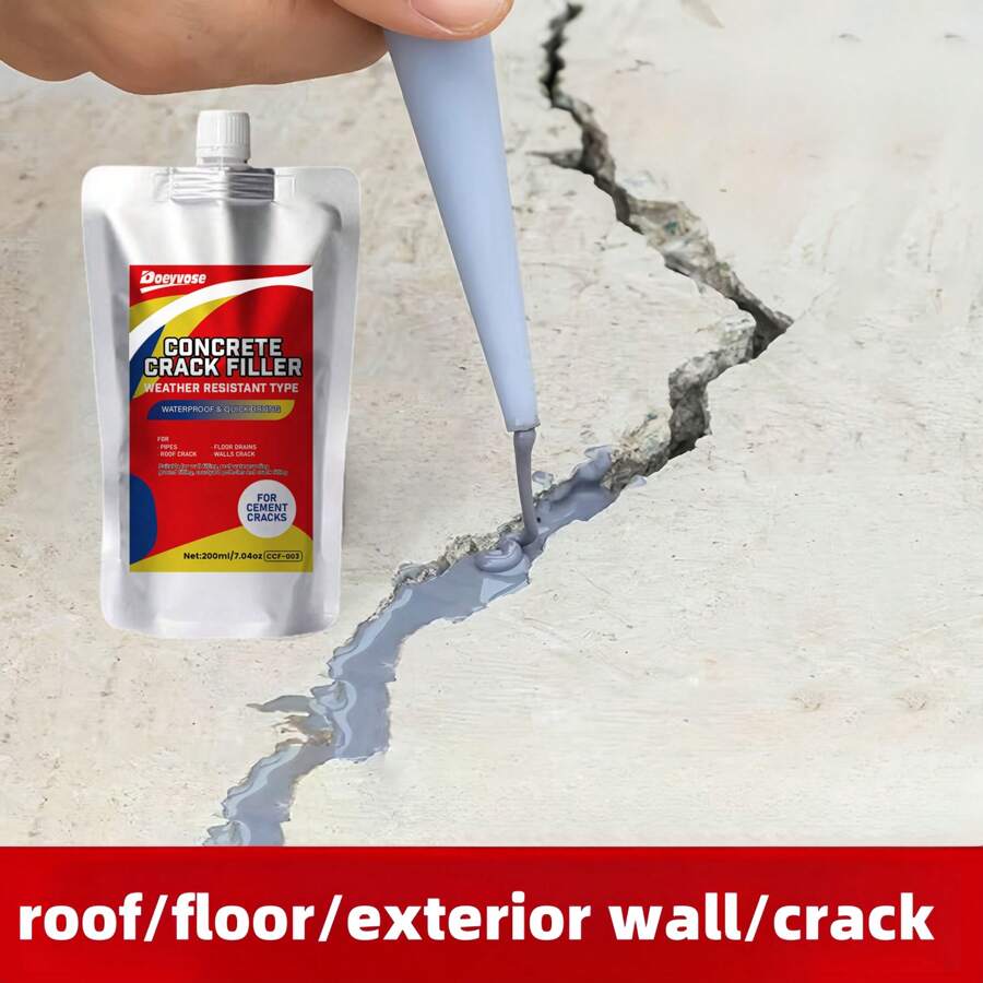 Doeyvose 速乾・防水コンクリート クラック用充填材シーラント - 床面や壁に最適な防水充填材、石材表面に最適 | #SHEIN新生活応援セール