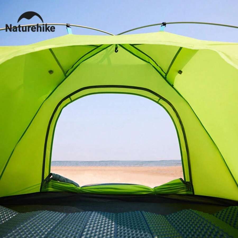 2024 New Camping Tent Large Space Mosquito-Repellent Beach Tents ...