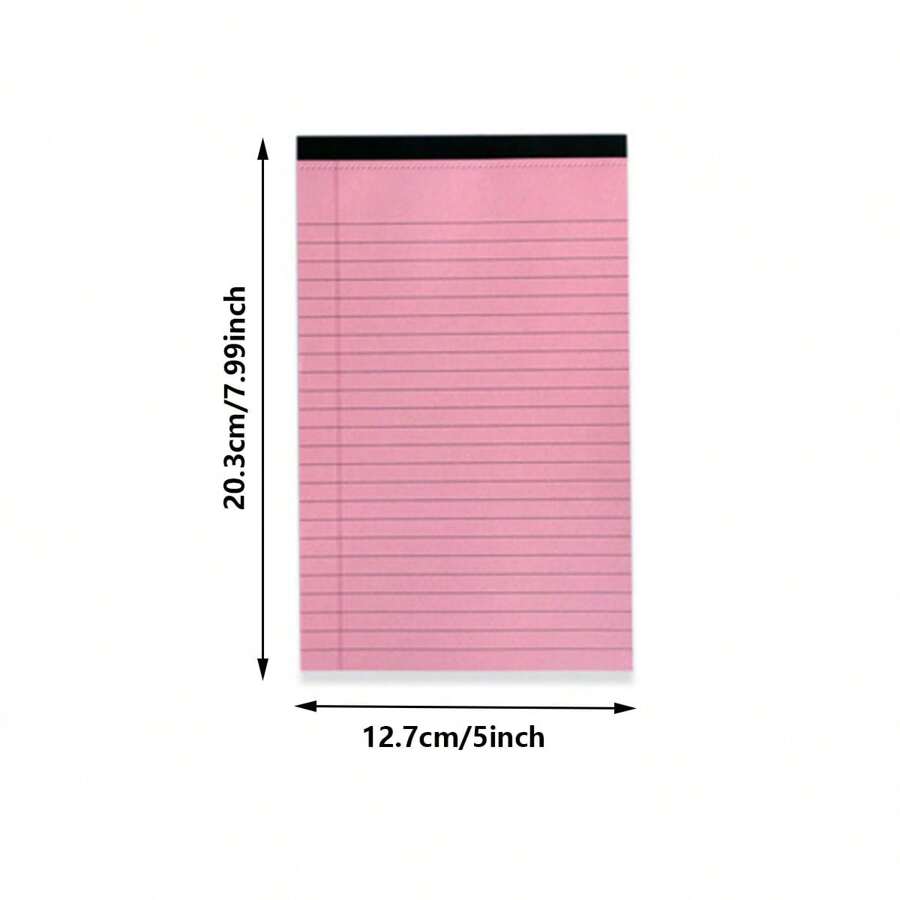 4 Packs Office Legal Pads, 5in X 8in, Narrow Ruled)), Narrow Ruled, 50 ...