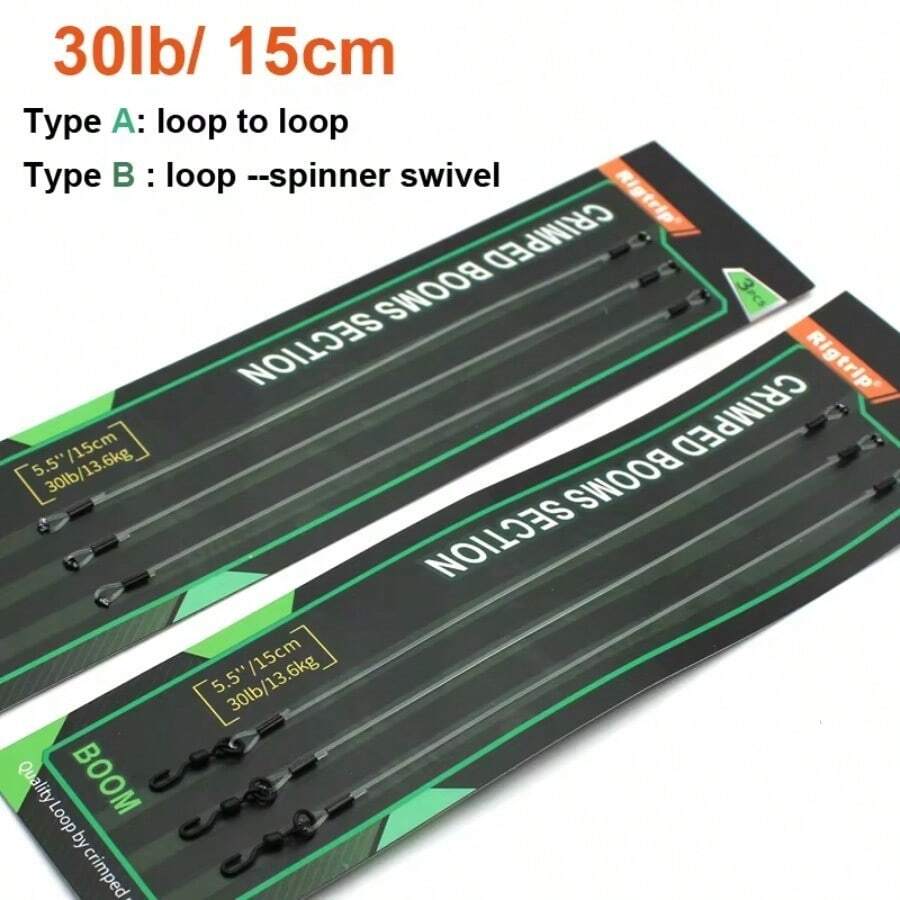 Karpervislijn Haakverbinding Gekrompen Booms Sectie Voor Opstelling ...