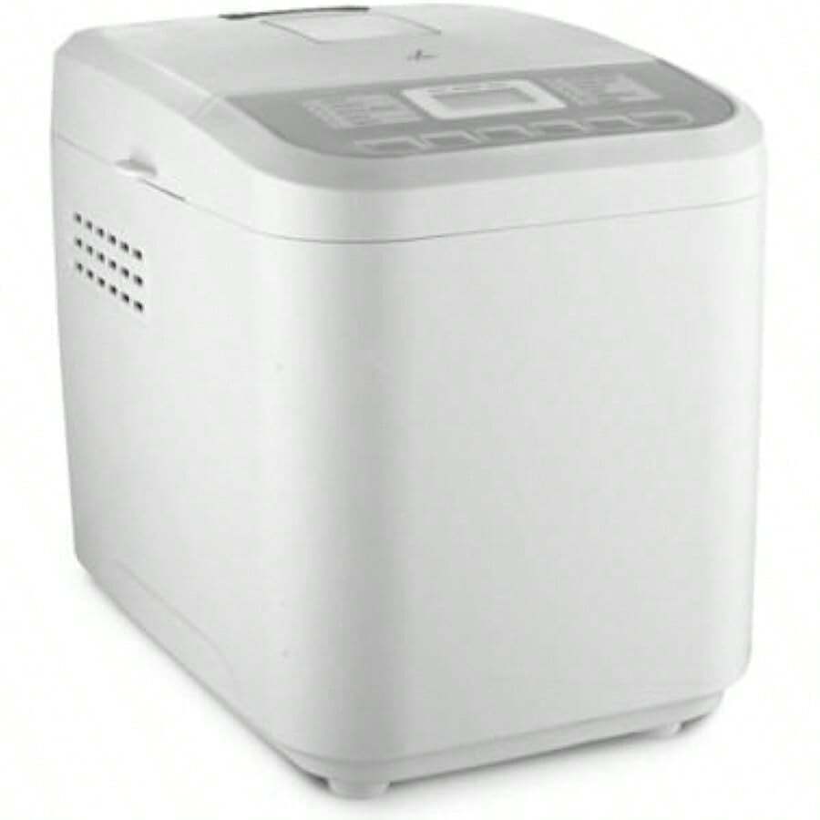 Compact 1lb Daily Loaf Bread Maker White Home Bakery Appliance Easy-Use ...