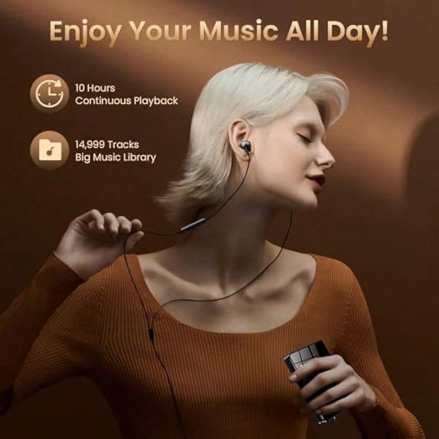 Hi-Res Audio DAP MP3 Player Bluetooth Lossless FLAC DSD DAC Line Out ...