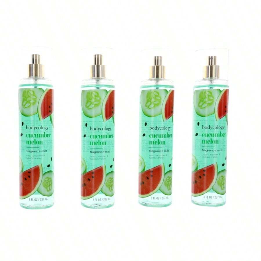 Bodycology Cucumber Melon By Bodycology, 4 Pack 8 Oz Fragrance Mist For ...