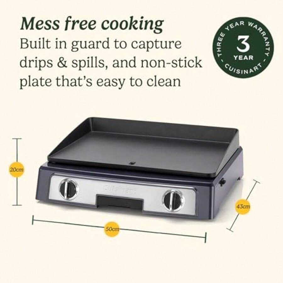 XL Electric Plancha Grill And Griddle Hot Plate For Home Use Non-Stick ...