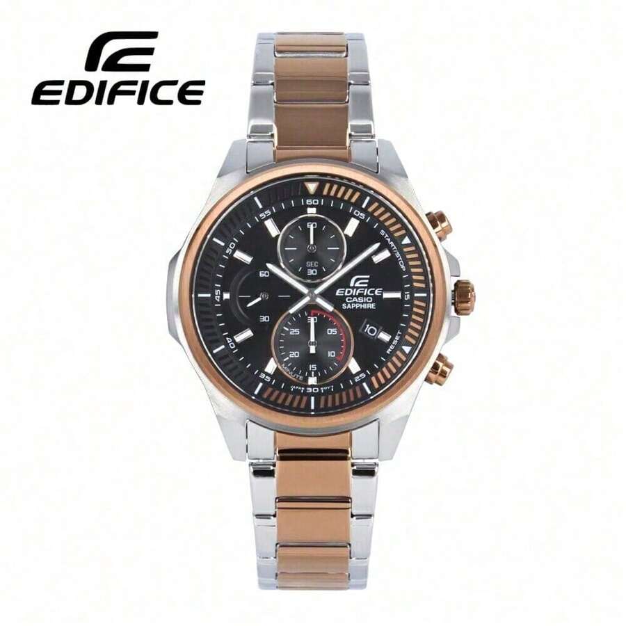 Casio EDIFICE Men's Watch Waterproof Quartz Analog Chronograph ...