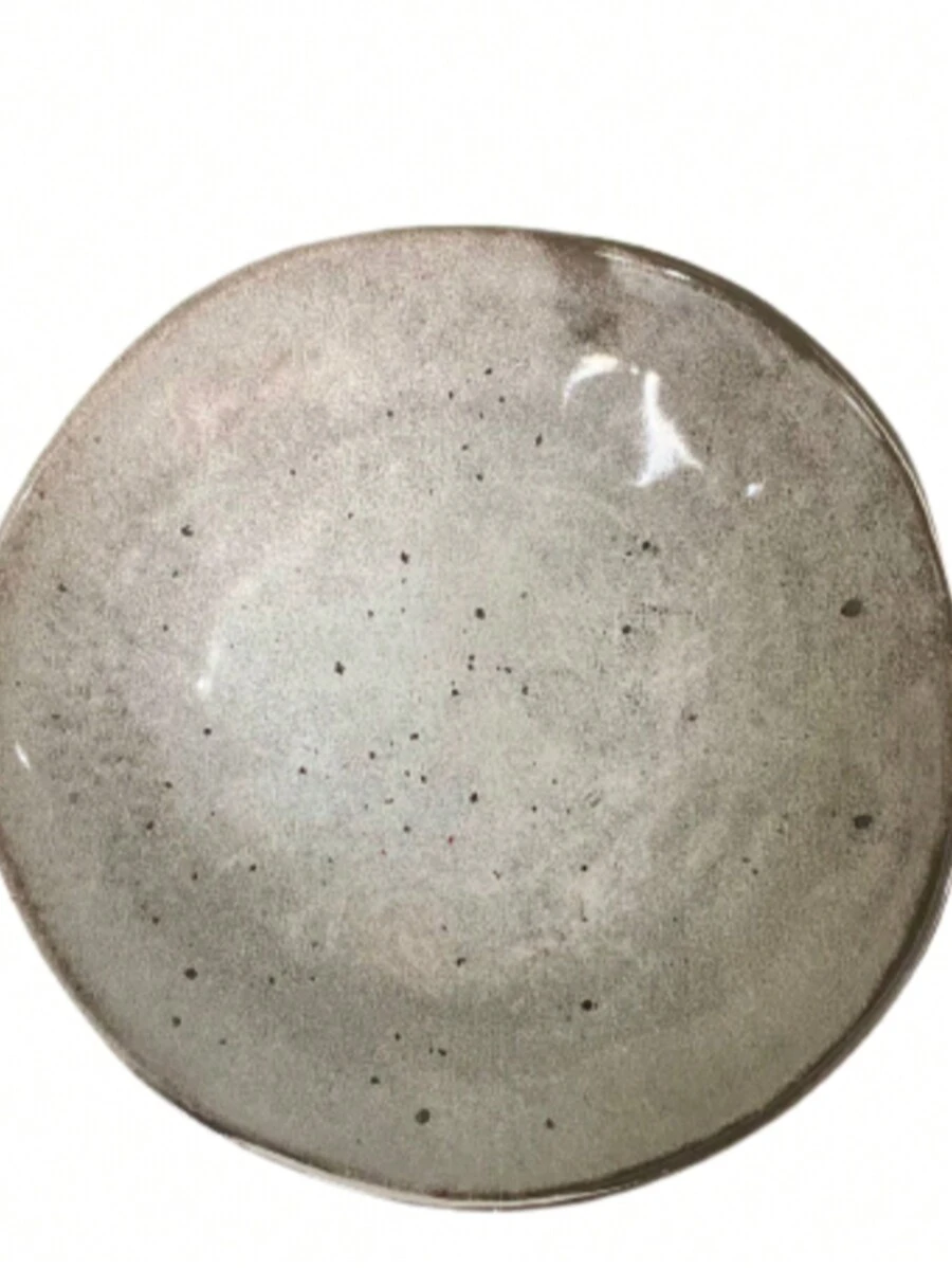 Organic Gray Ceramic Deep Plate 20cm | Mode en ligne | SHEIN FRANCE