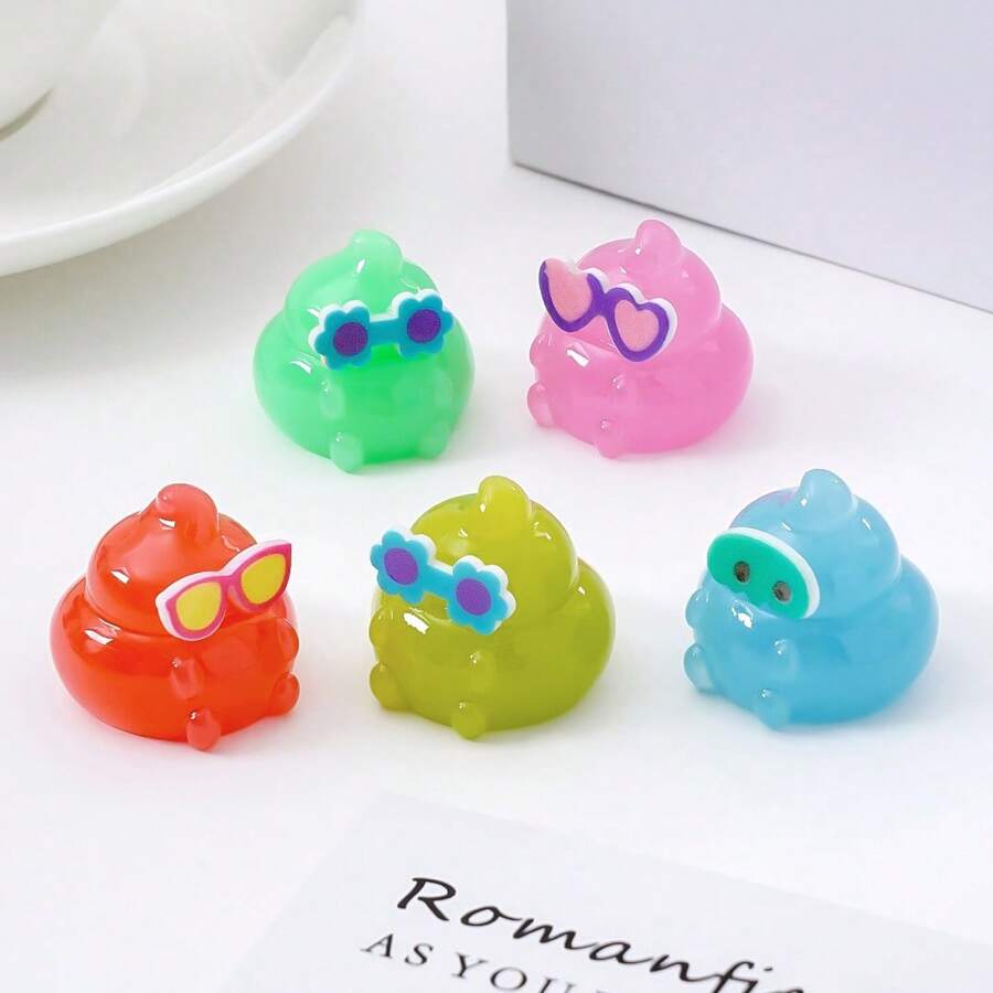 Cute & Unique Jelly Poop Decor, Suitable As Desktop Ornament And Home ...