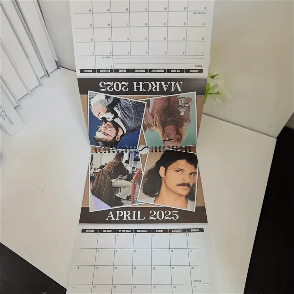 2025 World's Greatest Mullets Calendar - Monthly Wall Calendar ...