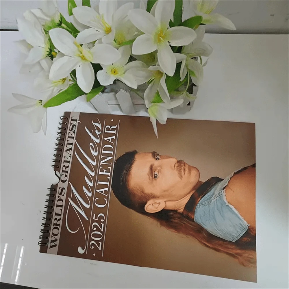 2025 World's Greatest Mullets Calendar - Monthly Wall Calendar ...