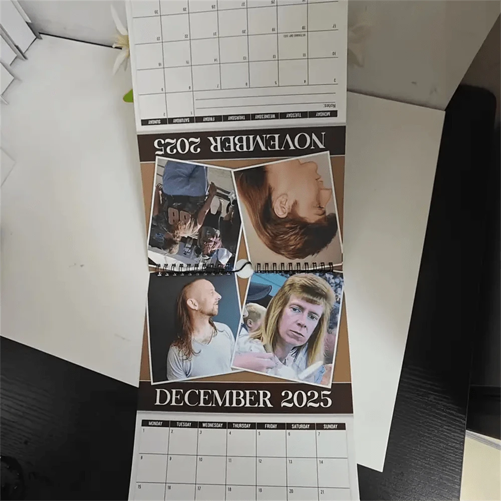 2025 World's Greatest Mullets Calendar - Monthly Wall Calendar ...