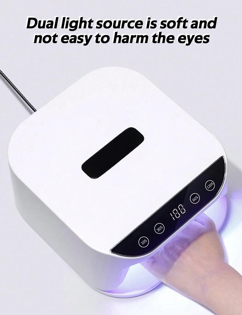Professional Nail Lamp Rechargeable 36LEDS UV LED Nail Drying Lamp ...
