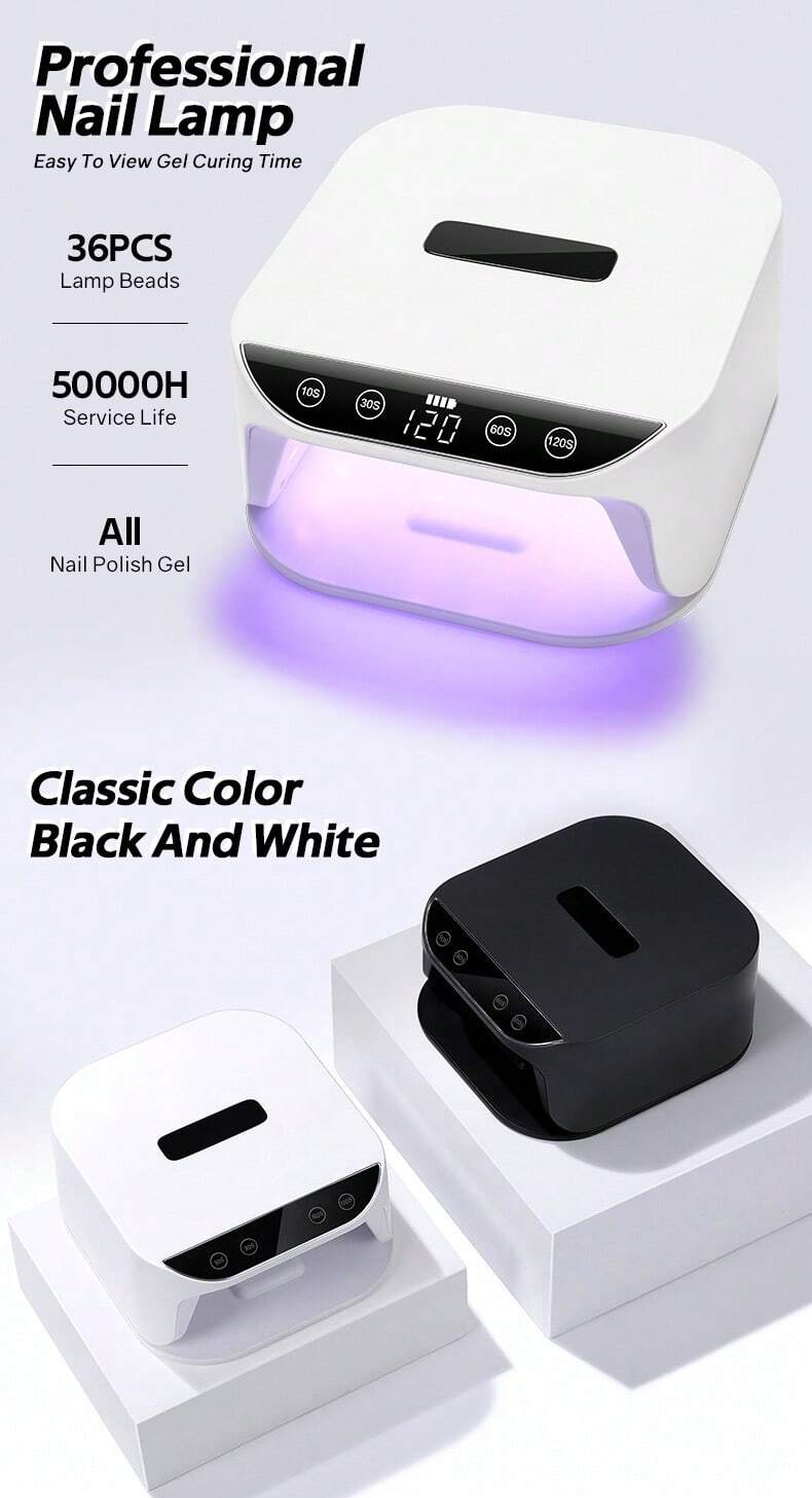 Professional Nail Lamp Rechargeable 36leds Uv Led Nail Drying Lamp