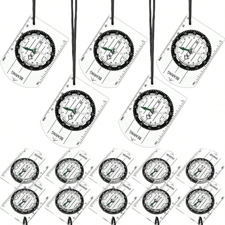 Directional Magnetic Compass Adjustable Tilt Map Compass Scout Compass ...