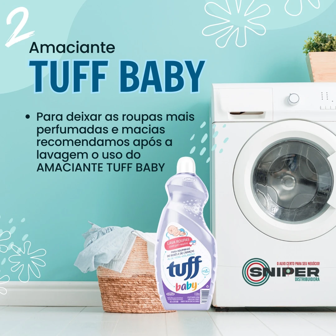Tuff Baby Neutral Liquid Laundry Detergent Cleaning 1L | SHEIN Nederland