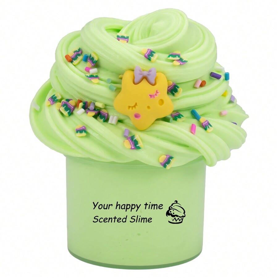 70ml DIY Scented Butter Slime Kit With Chicken Star Charms - Fluffy ...