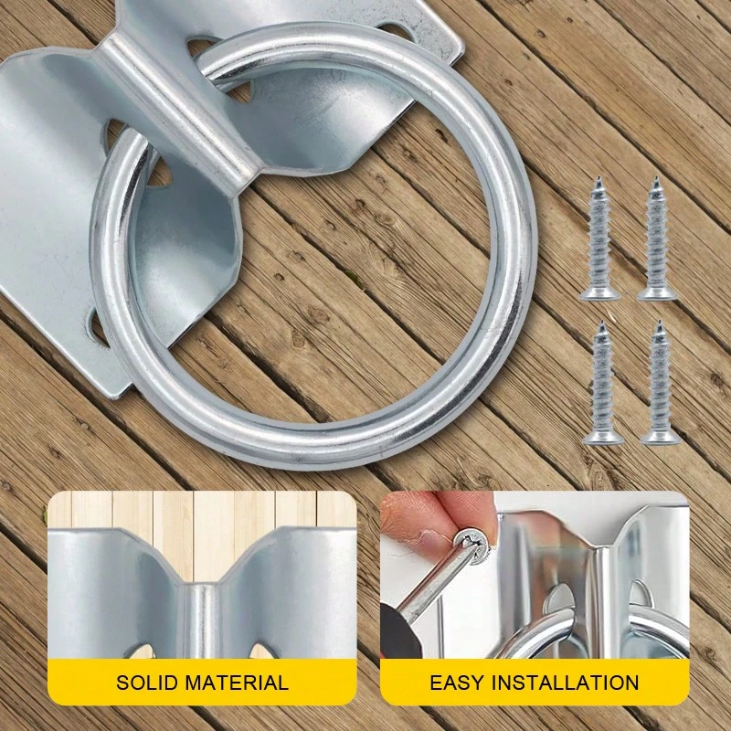 Equestrian Supplies - Stainless Steel Criss-Cross Tie Rings, Heavy Duty ...