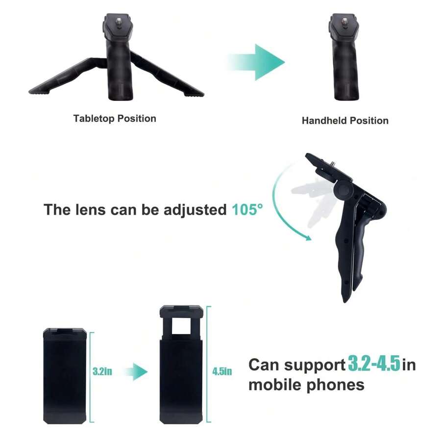 AY49 Shooting Kit, Smartphone Vlogging Kit Compatible With Iphone ...