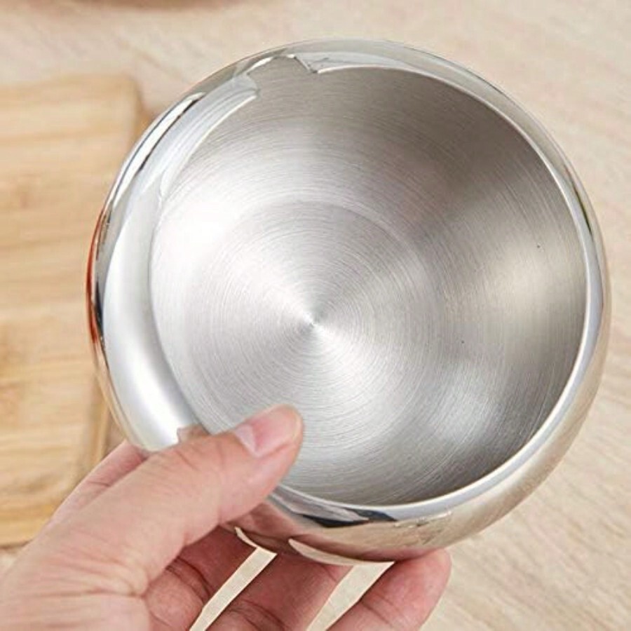 Stainless Steel Sugar Bowl With Clear Lid And Sugar Spoon 11.6 Ounces ...