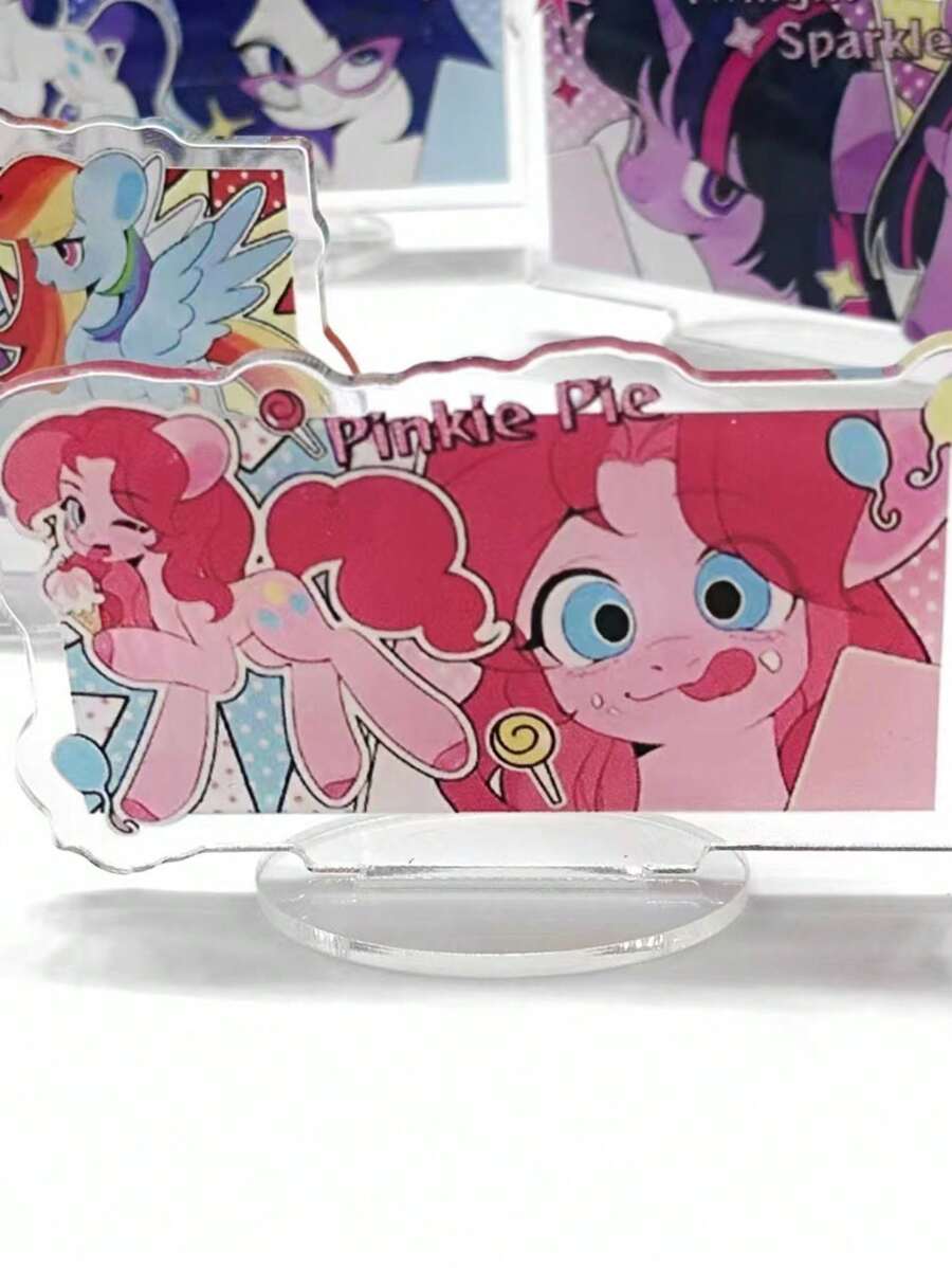 MY LITTLE PONY 6pcs My Little Pony Acrylic Standee Party Decor Tabletop ...