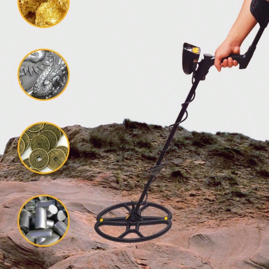 Detector de metales profesional de mano y telescópico de alta precisión ...