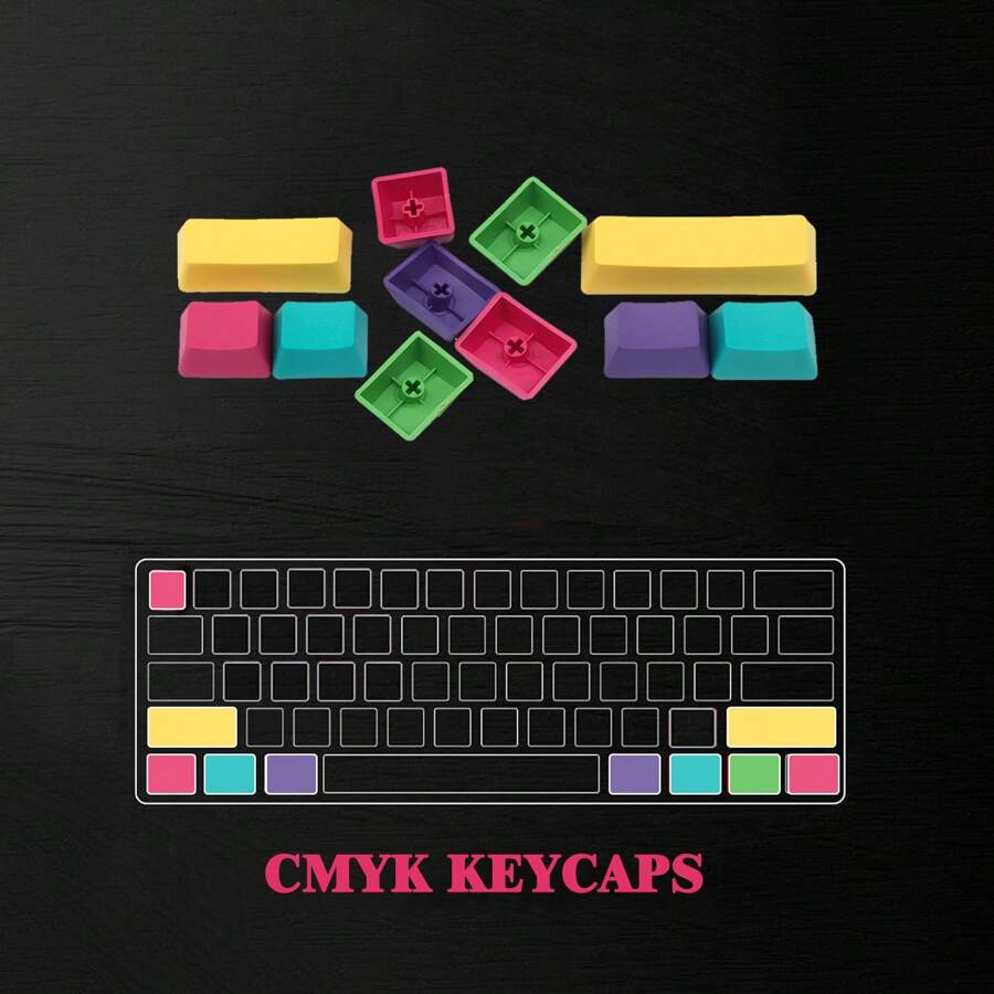 Keycaps Custom Keyset For Gaming Mechanical Keyboard PBT CMKY ...