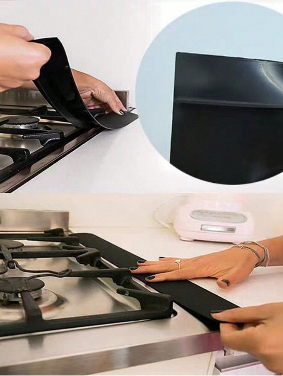 Integrated Cooktop Gap Filler Strips, Cooktop Surface And Cabinet ...