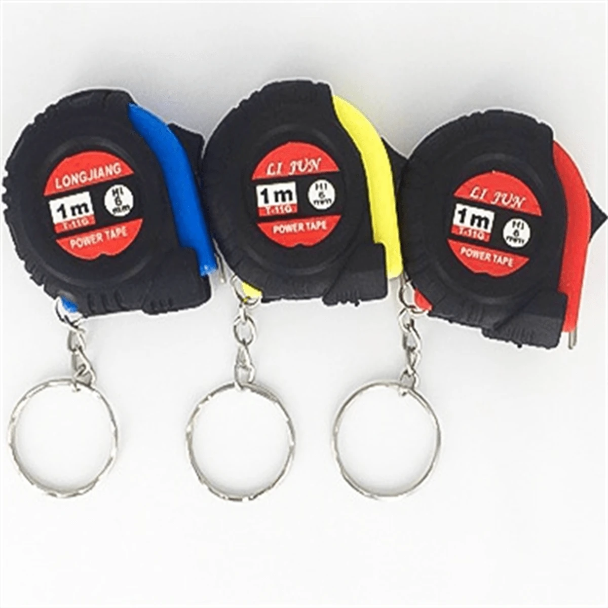 Tape Measure Mini Electric Tape Measure Keychain Universal Ruler Metric ...