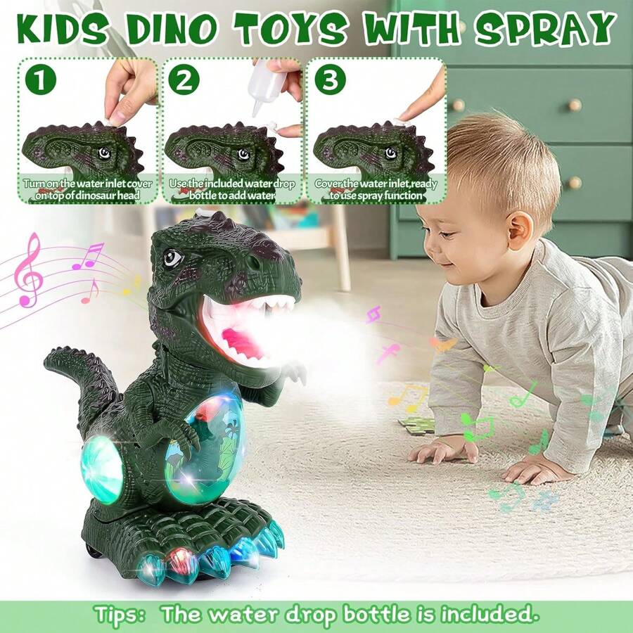 Electric Spray Dinosaur, Realistic Animal Model, Tyrannosaurus Rex With ...