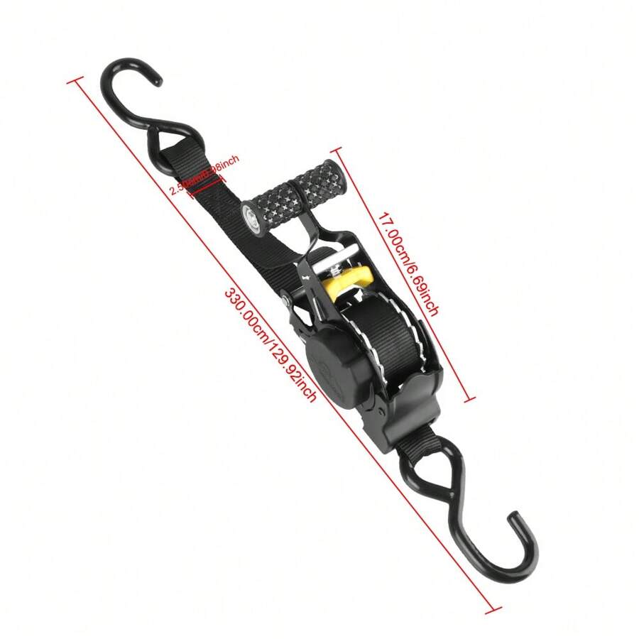 For Load Luggage Strap Retractable Belts Ratchet Tensioner Belt For Car ...