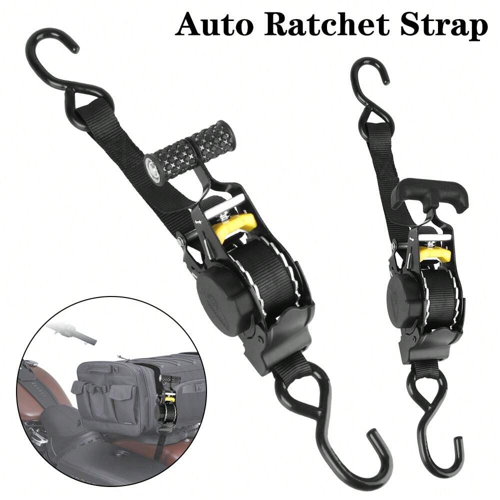 For Load Luggage Strap Retractable Belts Ratchet Tensioner Belt For Car ...
