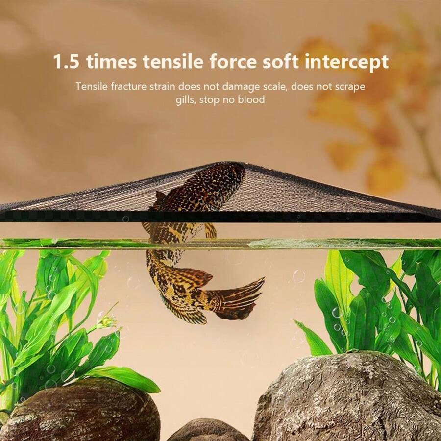 Aquarium Screen Net, Anti-Jump Clear Mesh Netting, DIY Fish Tank ...